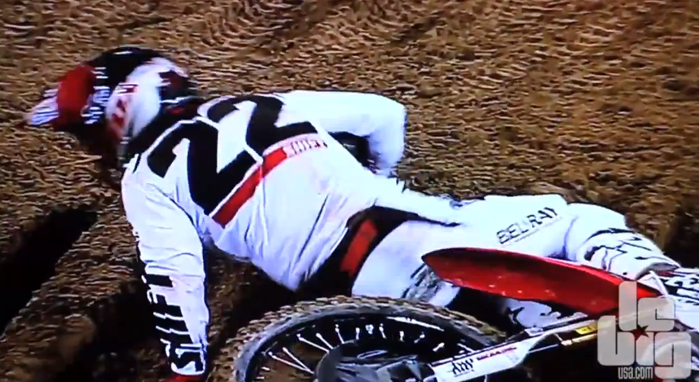 Vidéo : La chute de Chad Reed