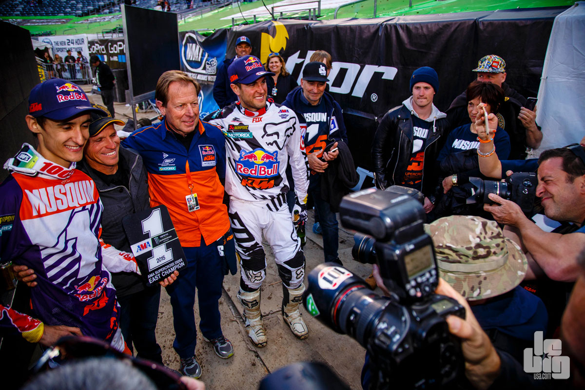 Lorsque Dungey parle d'Aldon Baker...