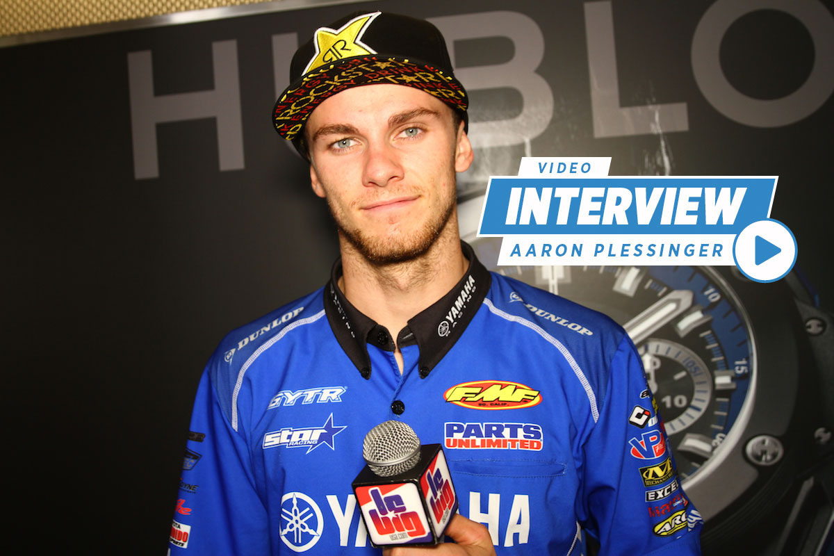 Aaron Plessinger : « ce n'est pas fini