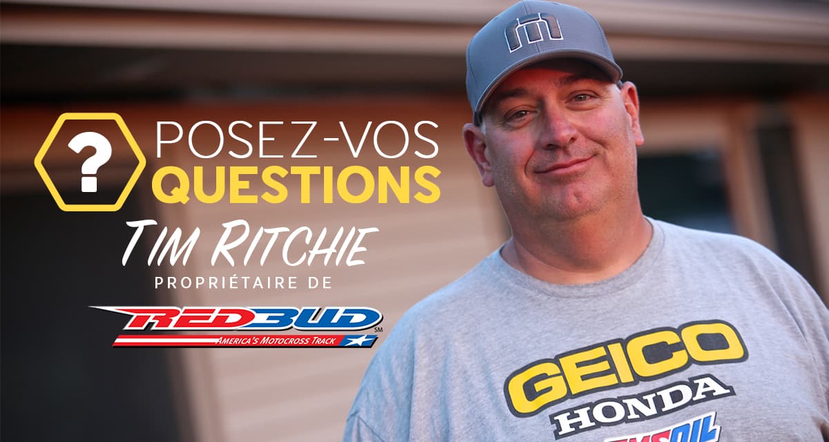 Posez-vos questions à Tim Ritchie