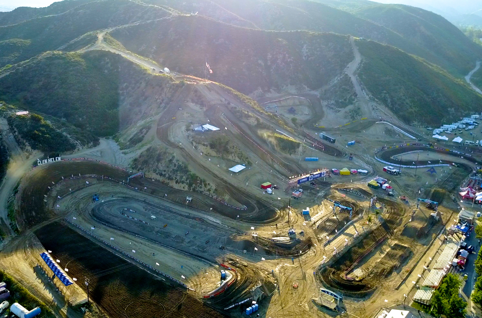 Dans le ciel de Glen Helen