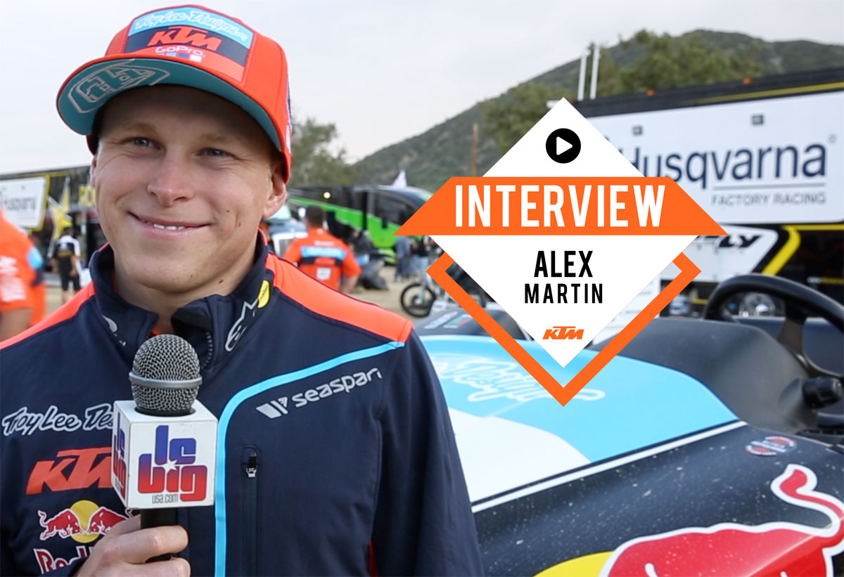 Alex Martin : « la saison commence à peine