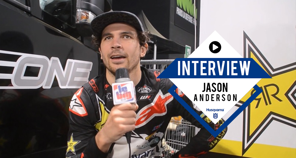 Jason Anderson : « un bon moment