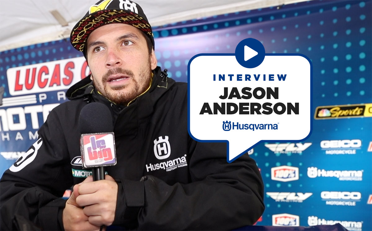 Jason Anderson : « c'est un bon début