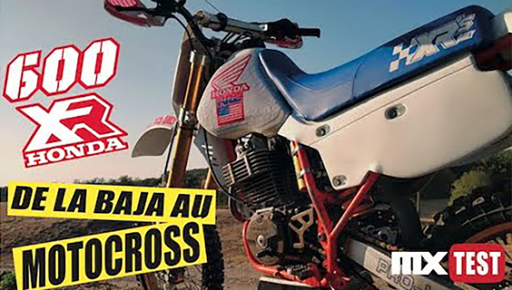 MX Test : 600 XR Honda