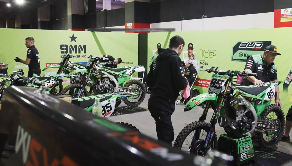 Le WSX de Cardiff avec l'équipe Bud Racing