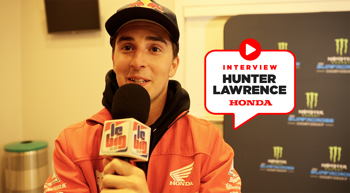 Hunter Lawrence : « je travaille dur