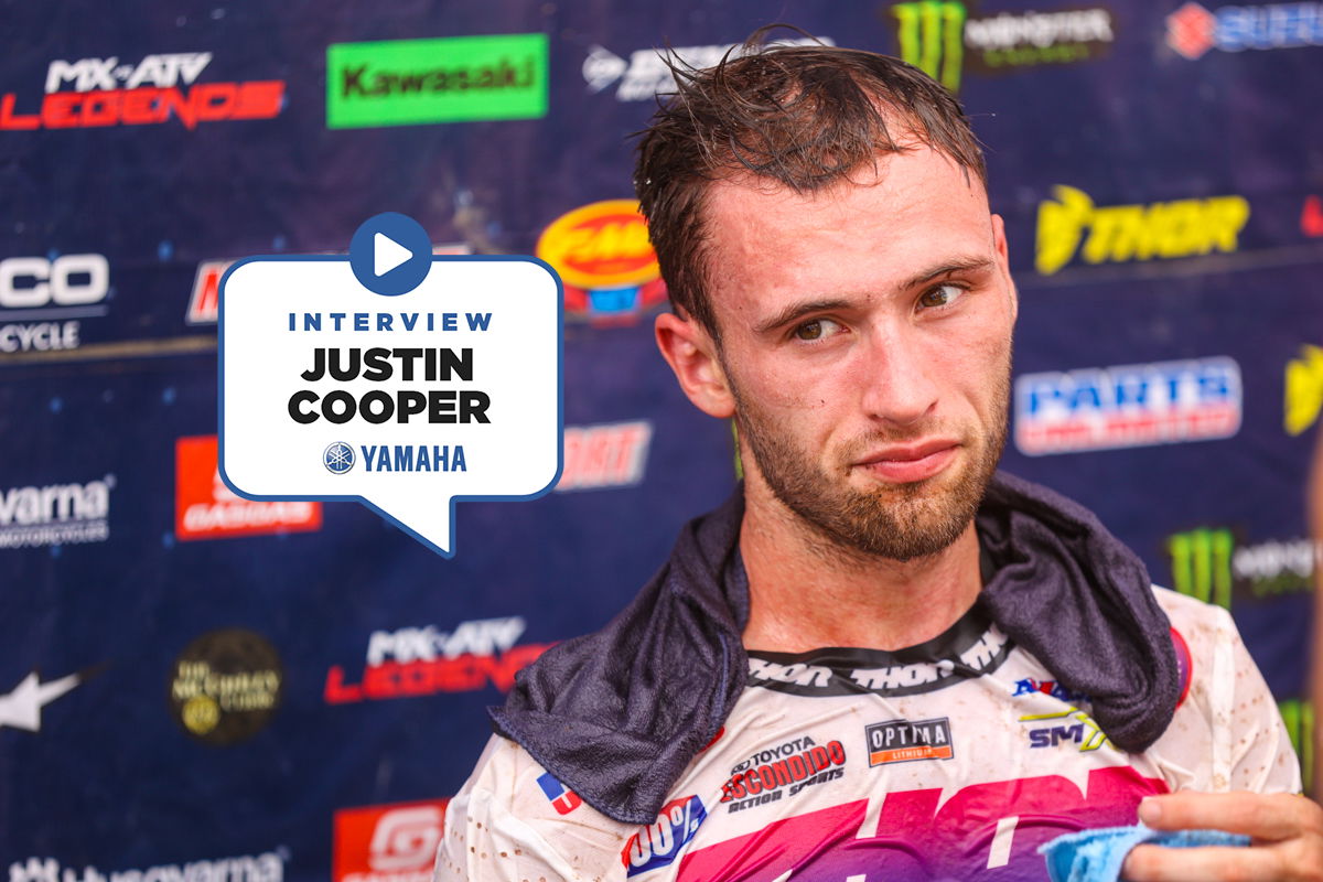 Justin Cooper : « j'étais vidé dans la 2ème manche