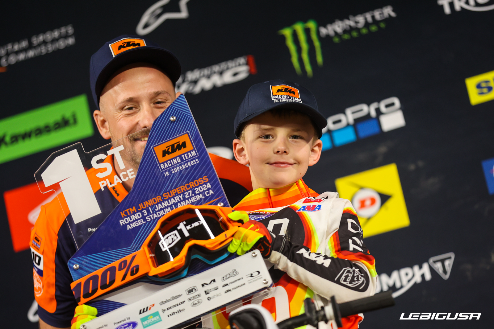 Lucas Bos gagne le KTM Jr Challenge
