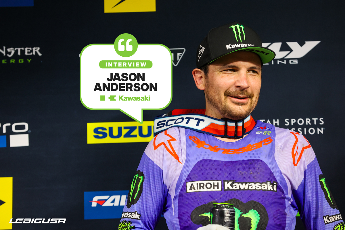 Jason Anderson : « j'ai encore du travail