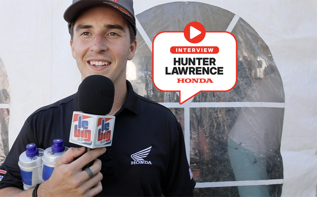 Hunter Lawrence : « La 450 est pointilleuse
