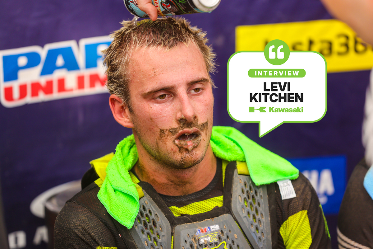 Levi Kitchen : « Content d'être sur le podium