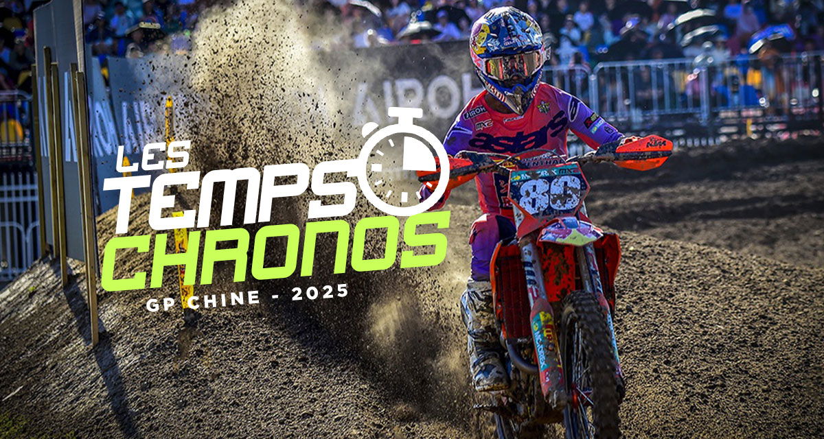 Les temps chronos du GP de Chine